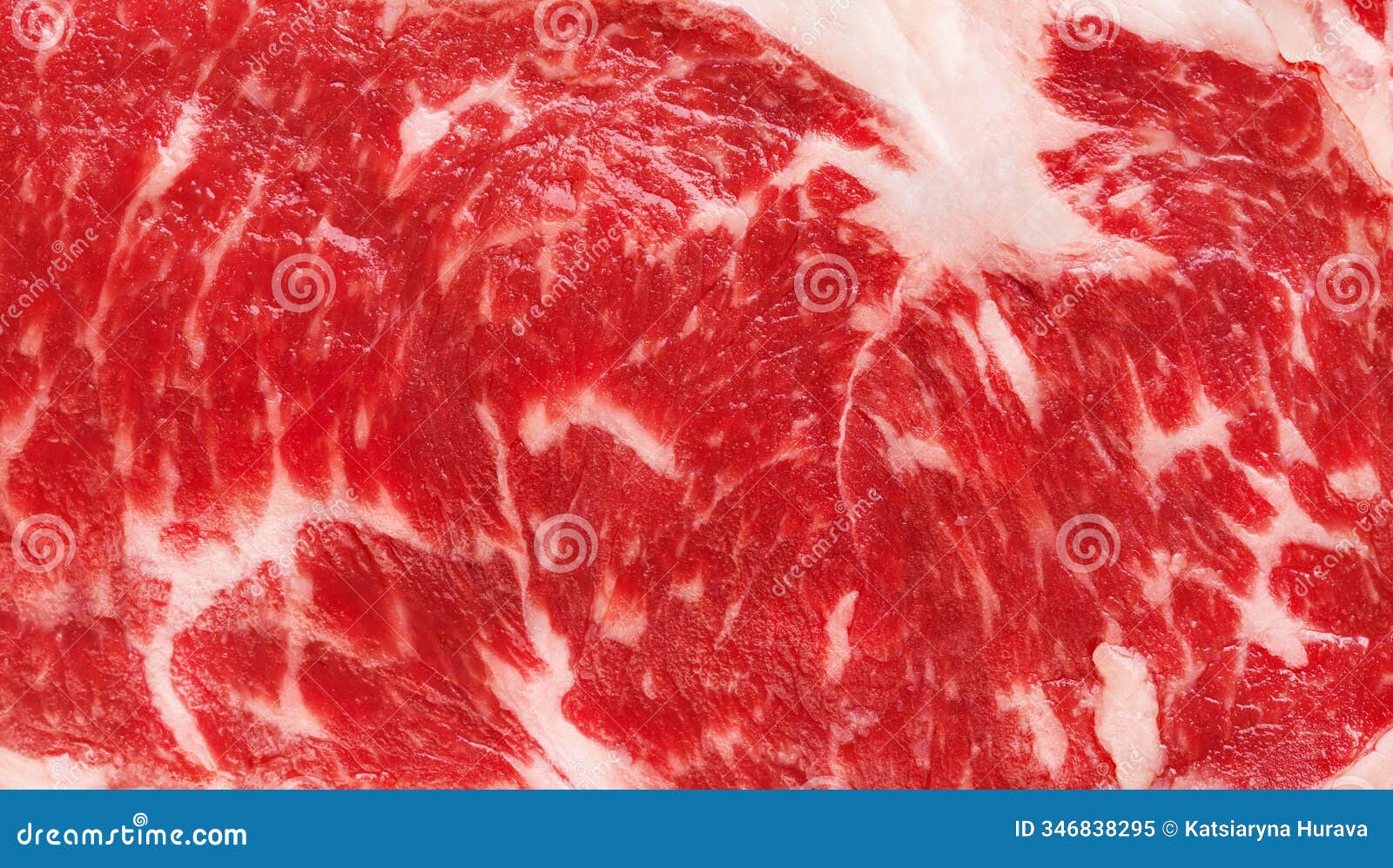 Steak Raw Meat. Marble Meat Beef Steak Texture Close Up Background. Top ...