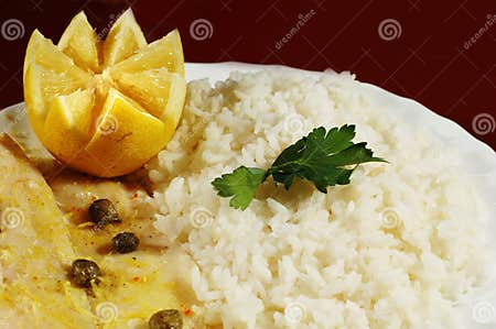 Steak and rice stock photo. Image of fine, cooked, hunger - 399270