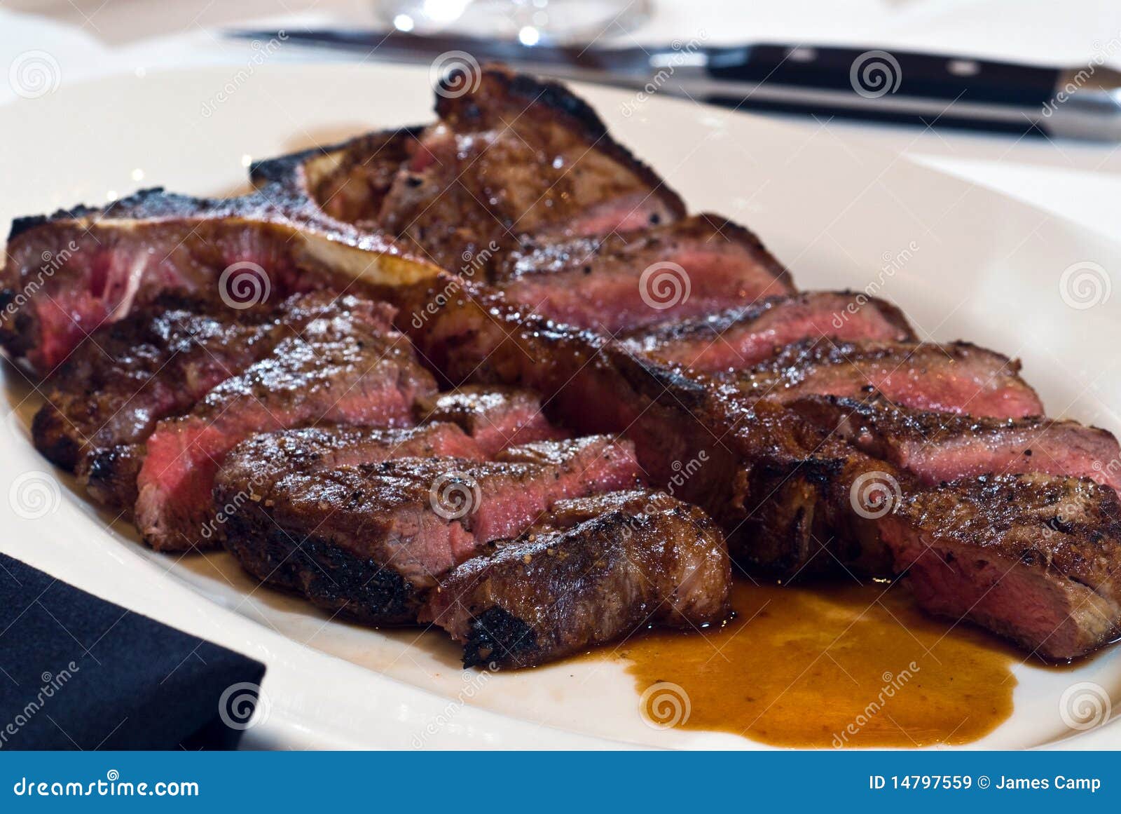 Steak for two stock image. Image of steakhouse, food - 14797559