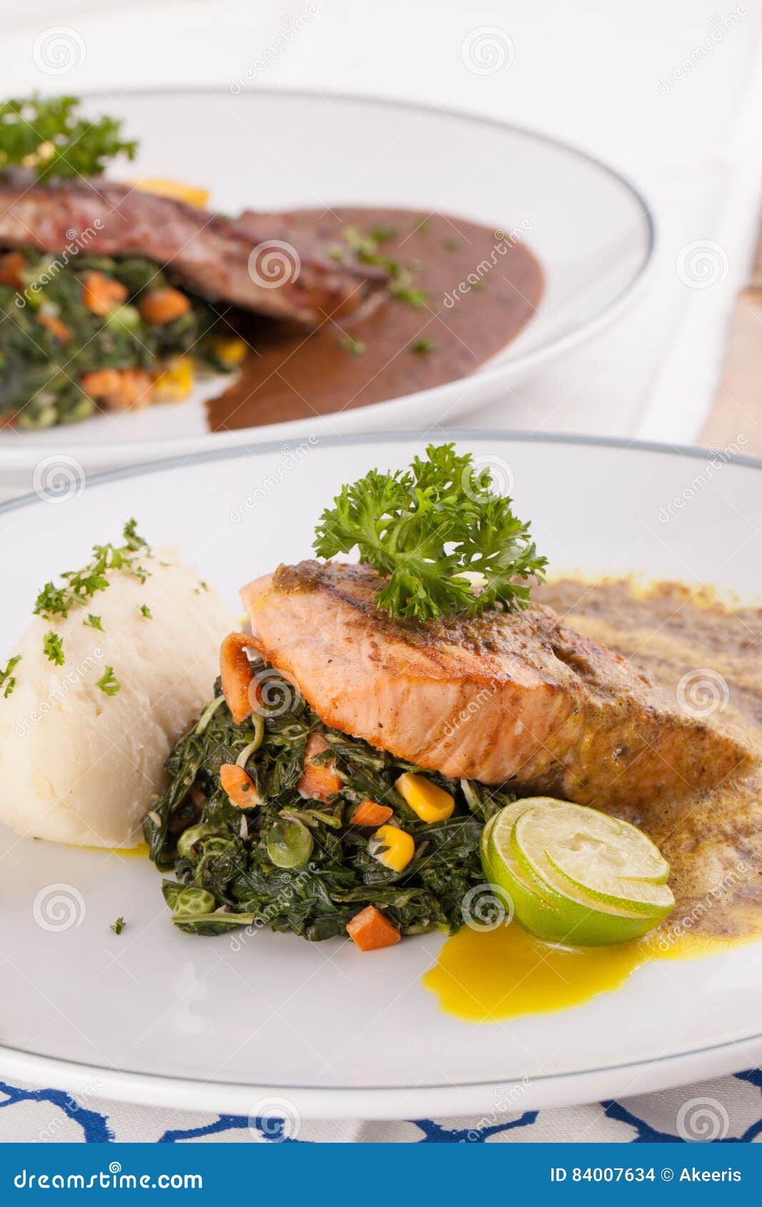 Steaks decor stock photo. Image of lunch, fresh, healthy - 84007634