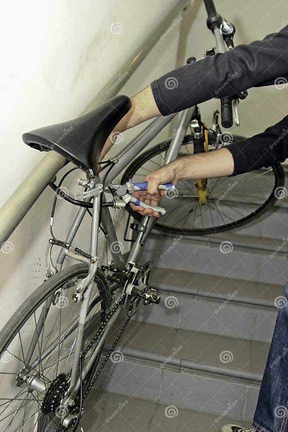 Stealing bike stock photo. Image of stealing, break, safety - 19057708