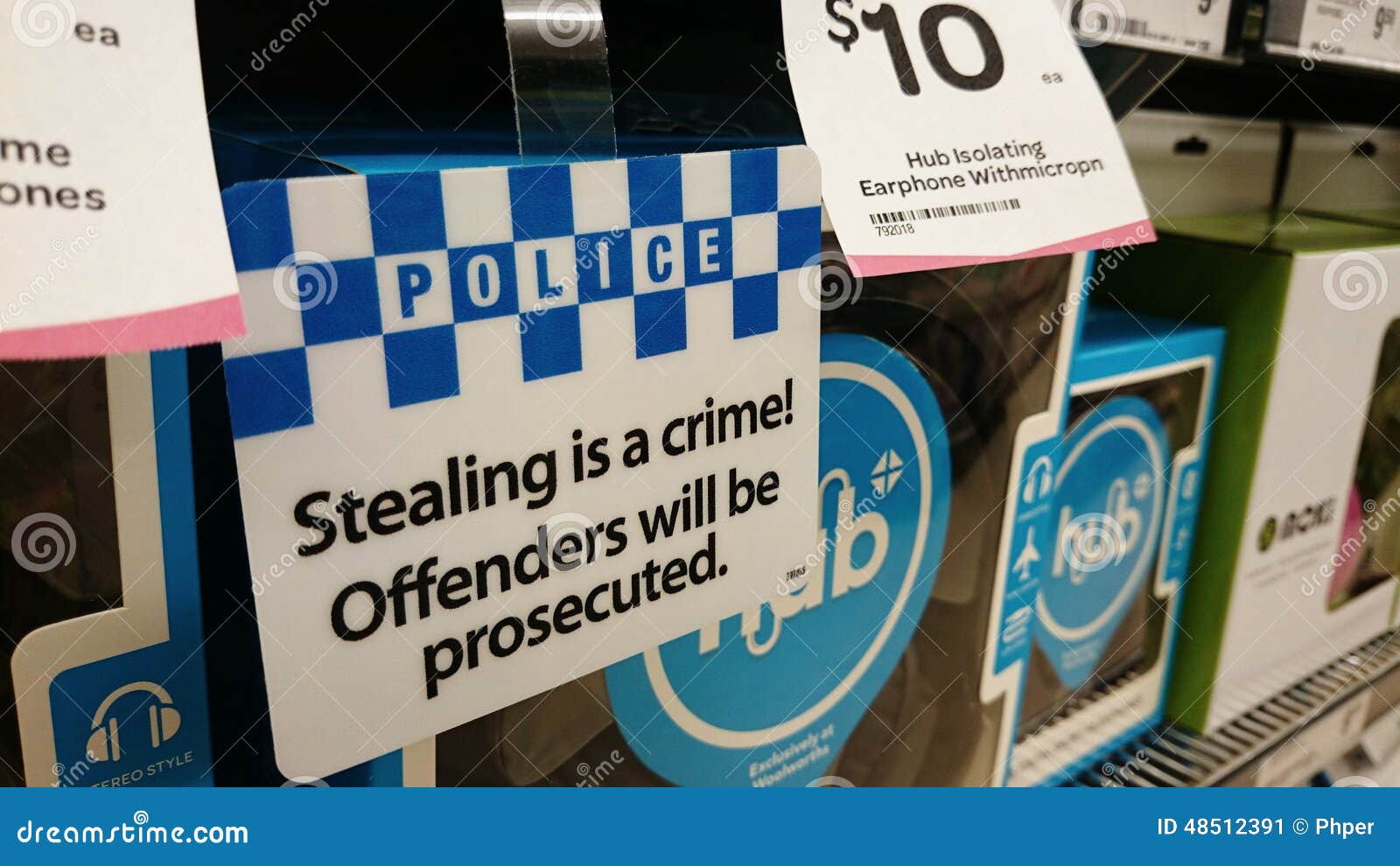 Crime Warning Sign, Lambeth Editorial Image | CartoonDealer.com #42436846