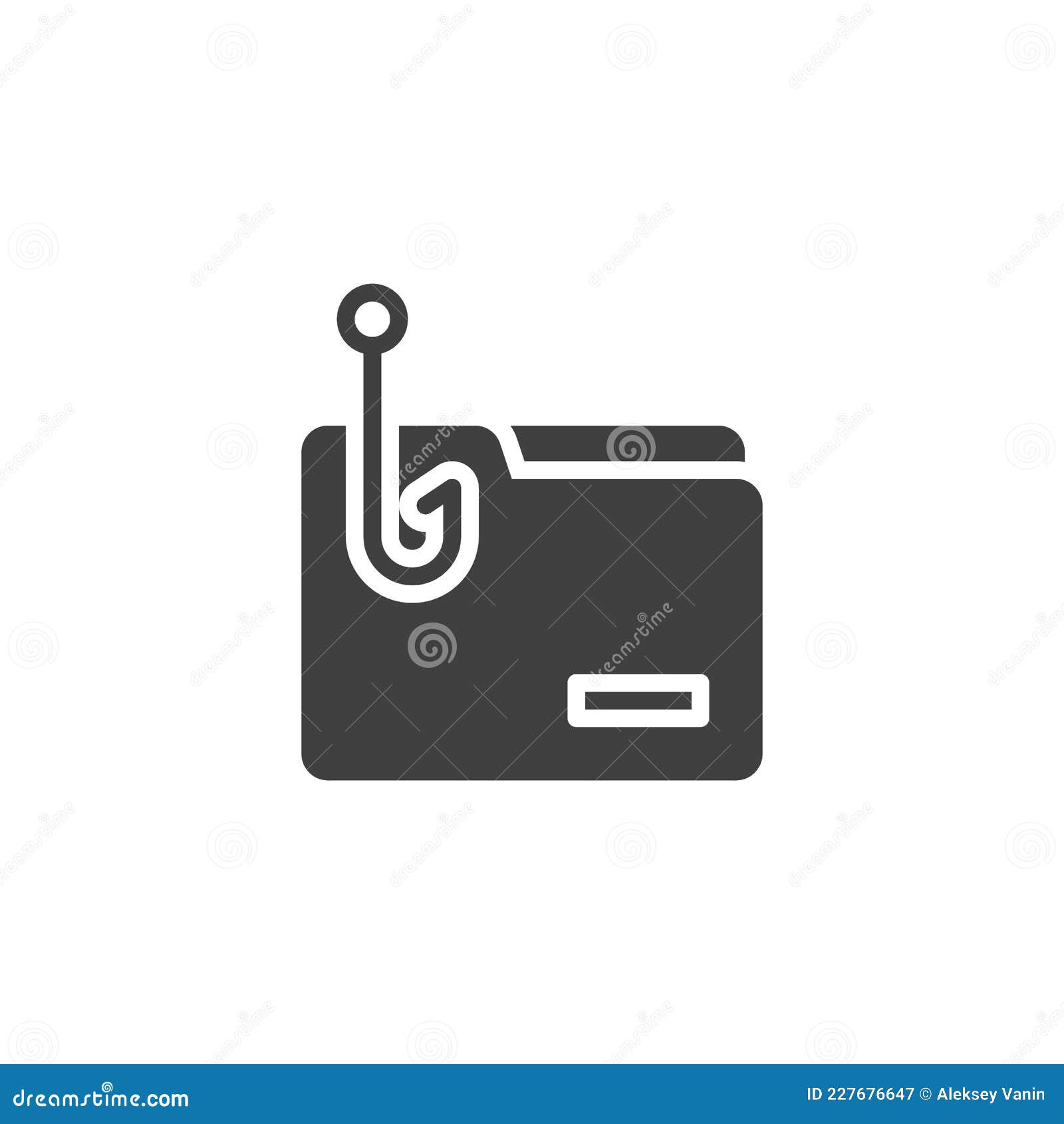 Stealing data vector icon stock vector. Illustration of hacking - 227676647