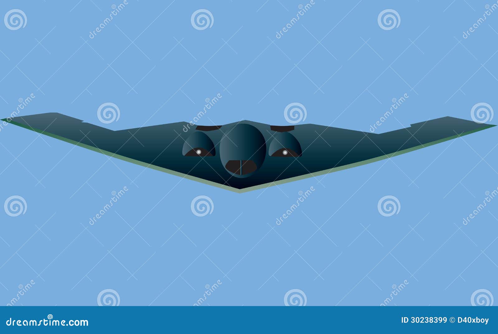 B-2 Stealth Bomber Stock Photo | CartoonDealer.com #33199980