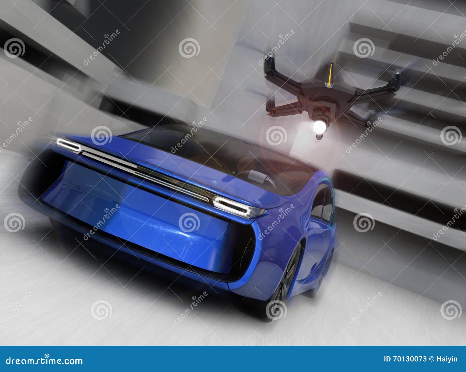 Drone Chasing Person , Vector Cartoon Stick Figure Illustration ...