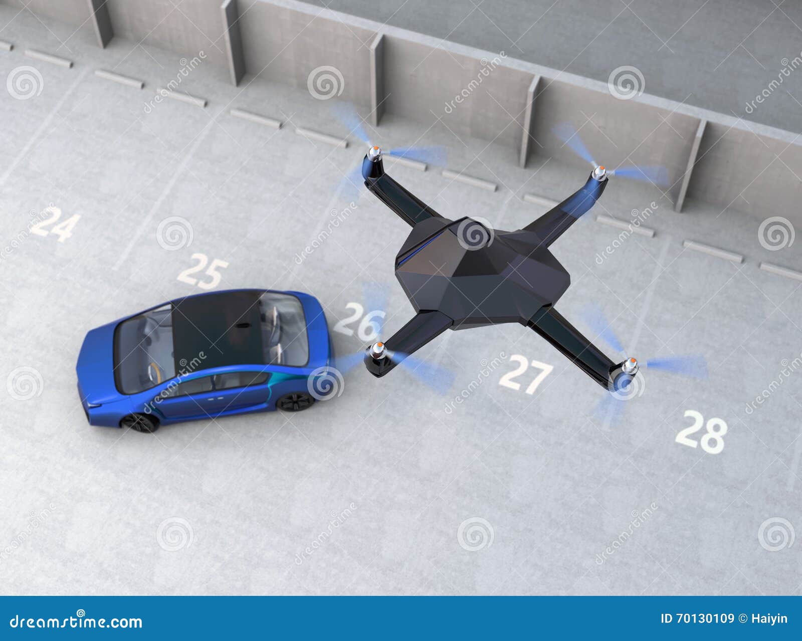 Drone Chasing Person , Vector Cartoon Stick Figure Illustration ...
