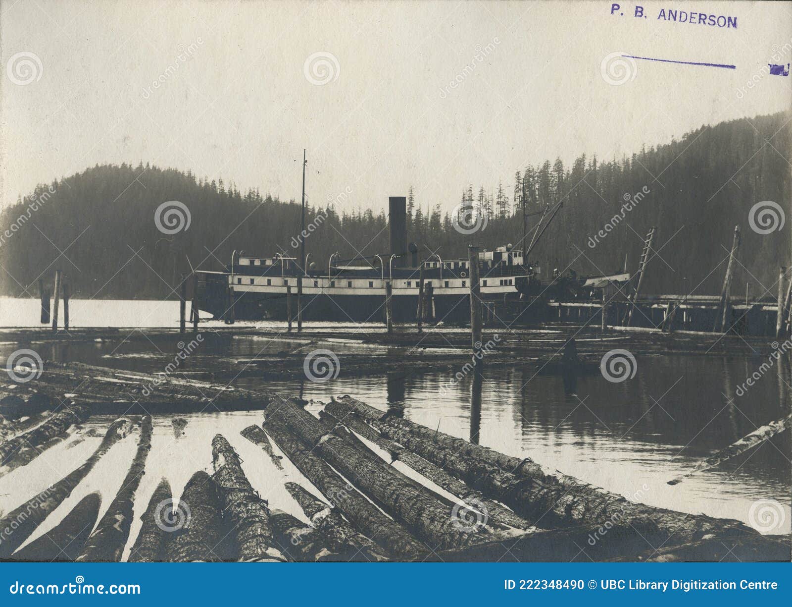Steam Boat At Knox Bay Picture. Image: 222348490