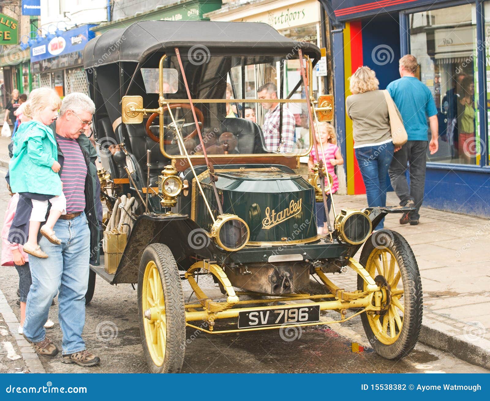 Steam car. editorial photography. Image of springs, complex - 15538382