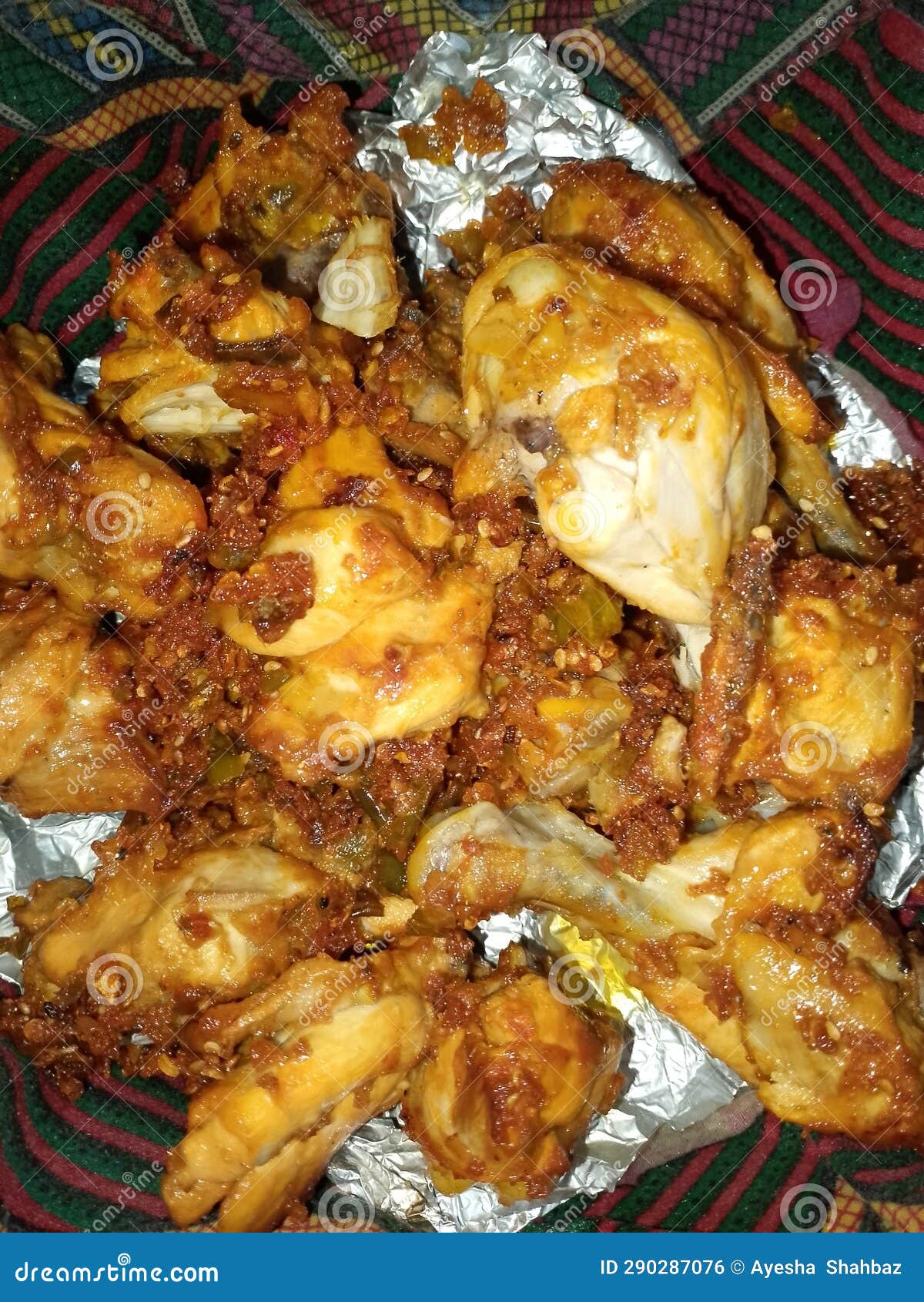 Steam Cooked Chicken Pieces Stock Photo - Image of meat, cuisine: 290287076