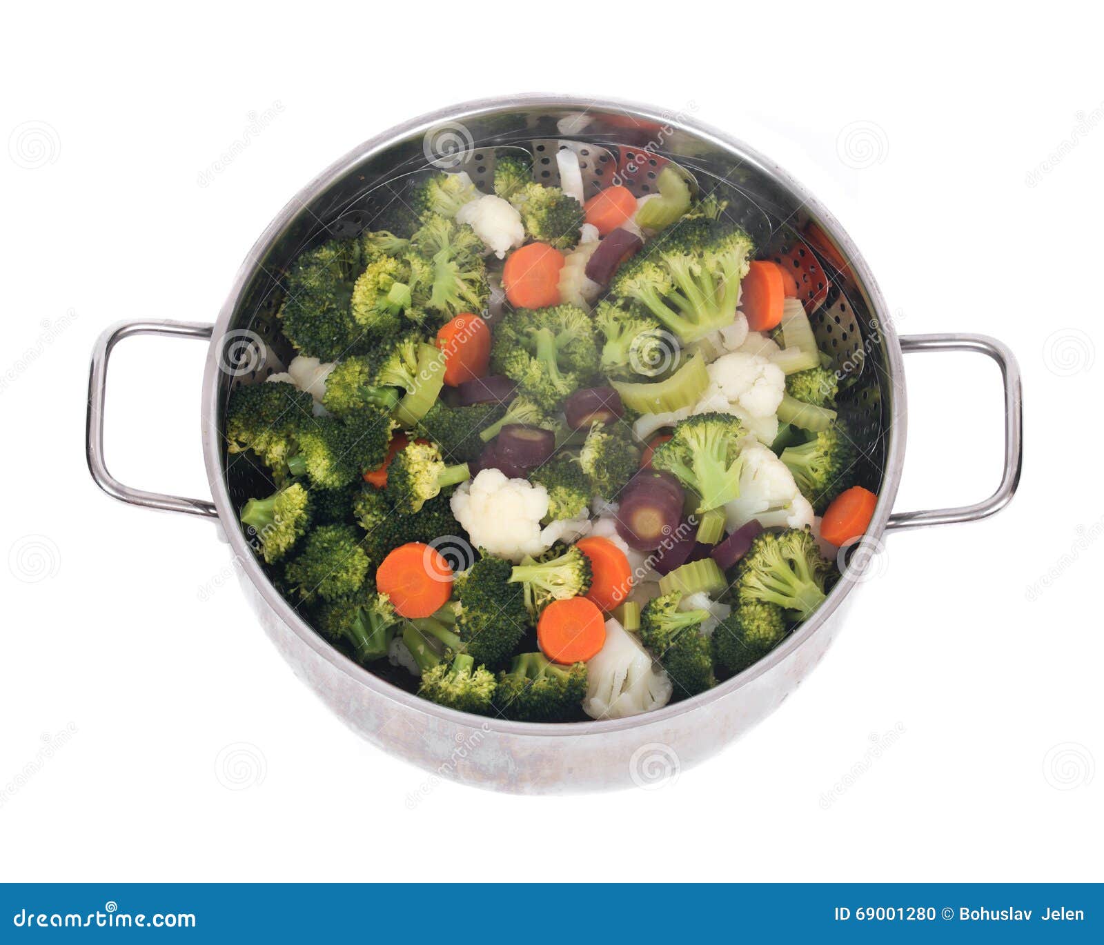 Steam cooked vegetables stock photo. Image of natural - 69001280