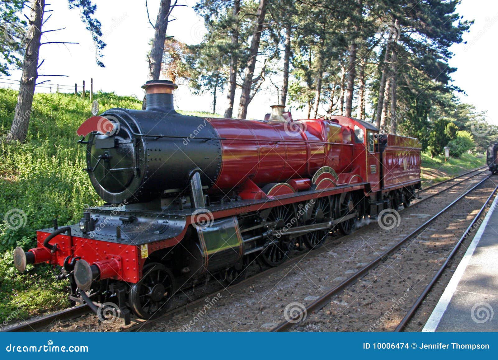 Steam engine stock photo. Image of smoke, trucks, carriage - 10006474