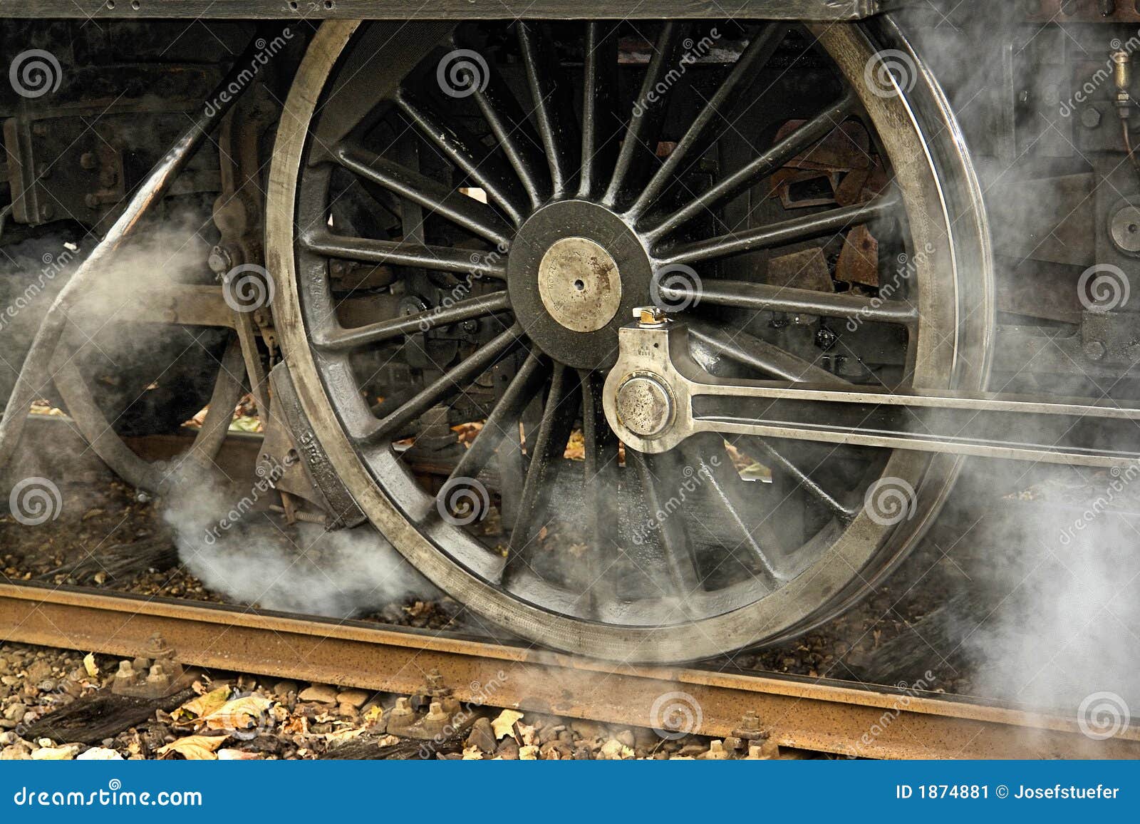 Steam Engine stock image. Image of rail, railroad, travel - 1874881