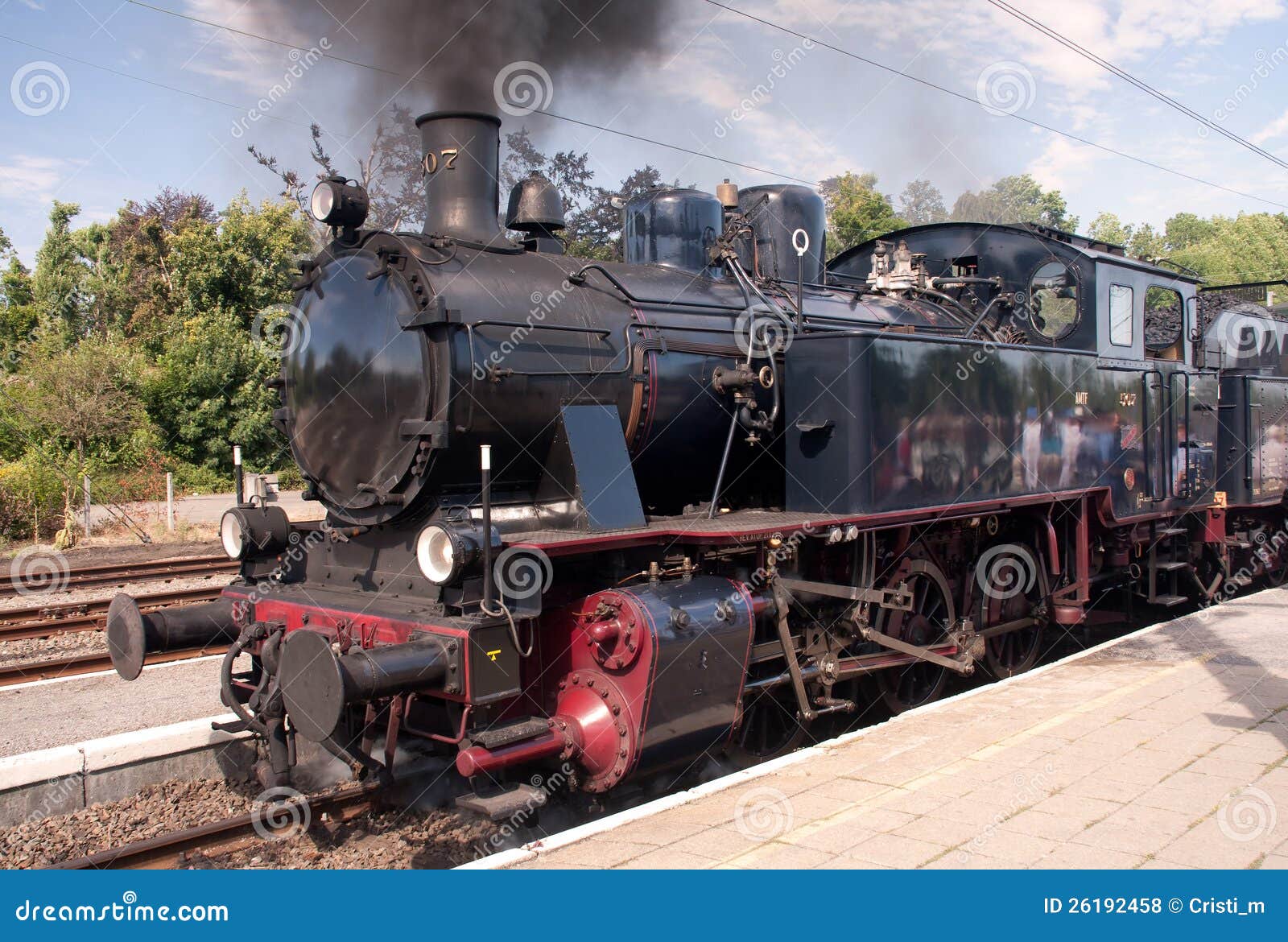 Steam engine stock photo. Image of iron, engine, retro - 26192458