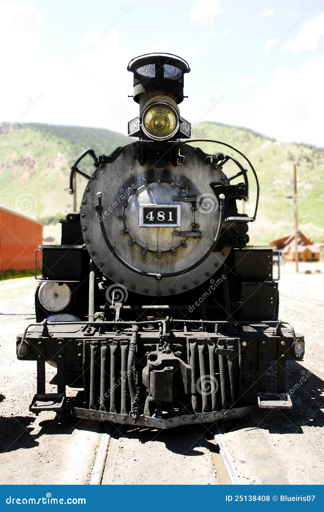 Steam Engine 481 stock photo. Image of memories, mountains - 25138408