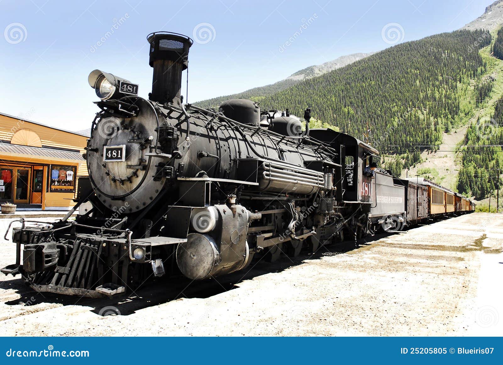 Steam Engine 481 and Haul editorial image. Image of tracks - 25205805