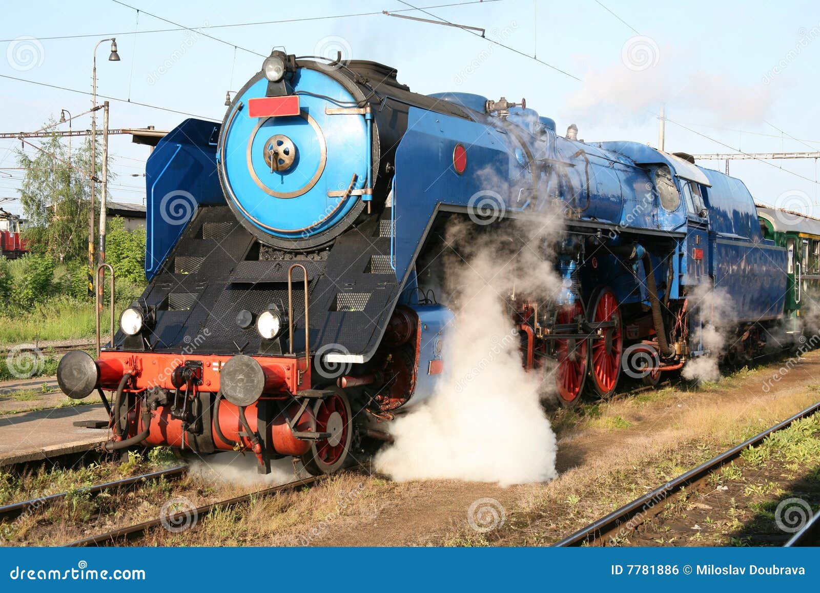 Steam engine stock photo. Image of transportation, steam - 7781886