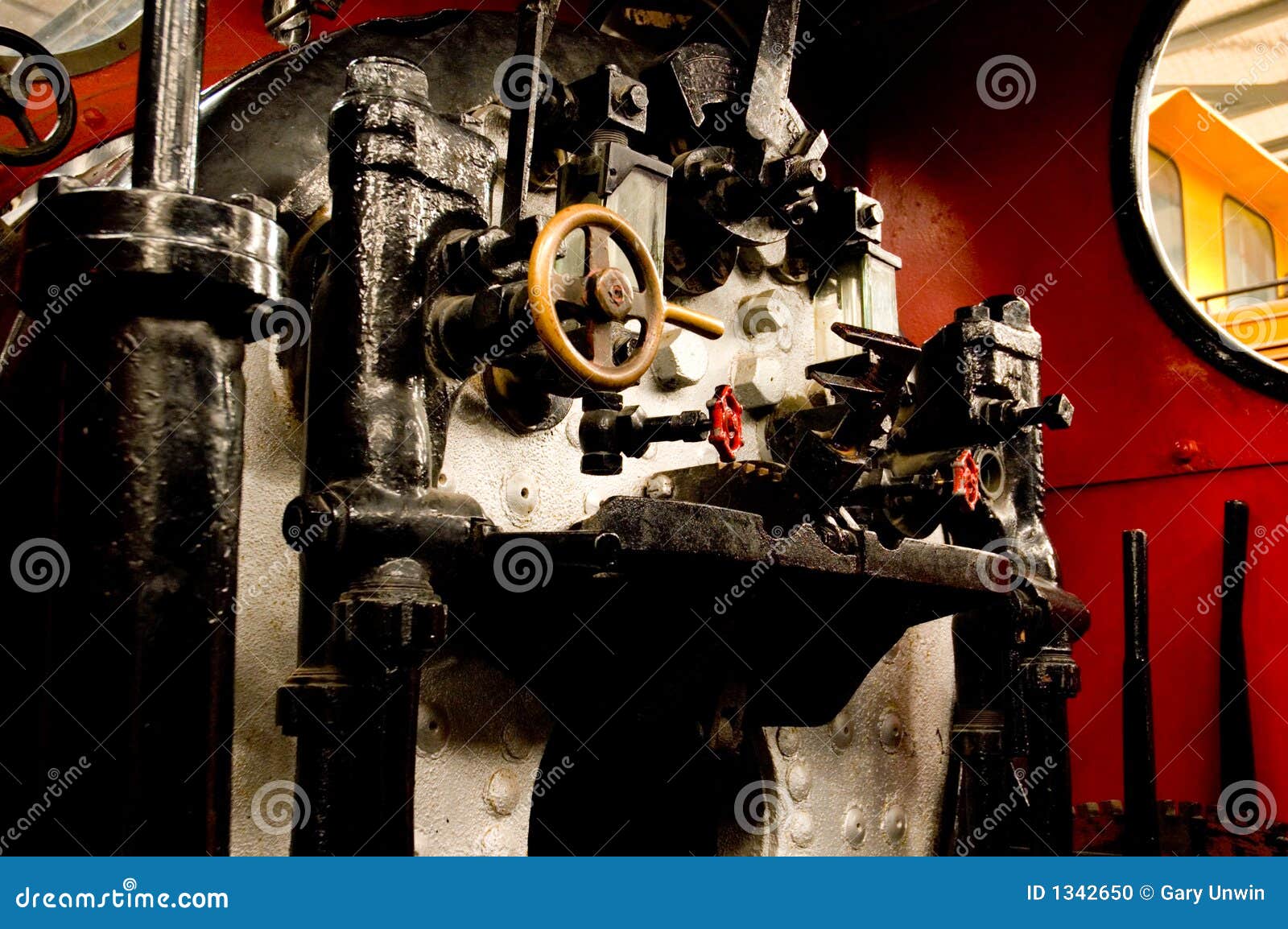 Steam Engine Controls stock photo. Image of valve, stoke - 1342650