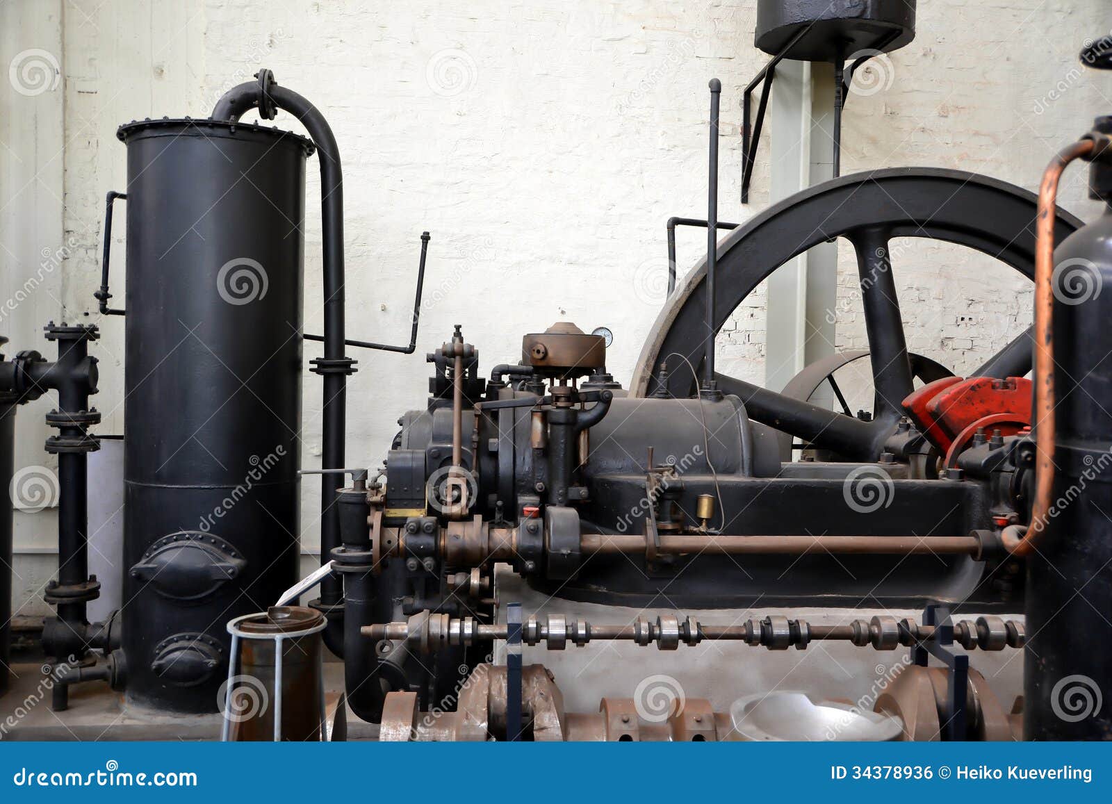 A steam engine stock photo. Image of manufacture, magdeburg - 34378936