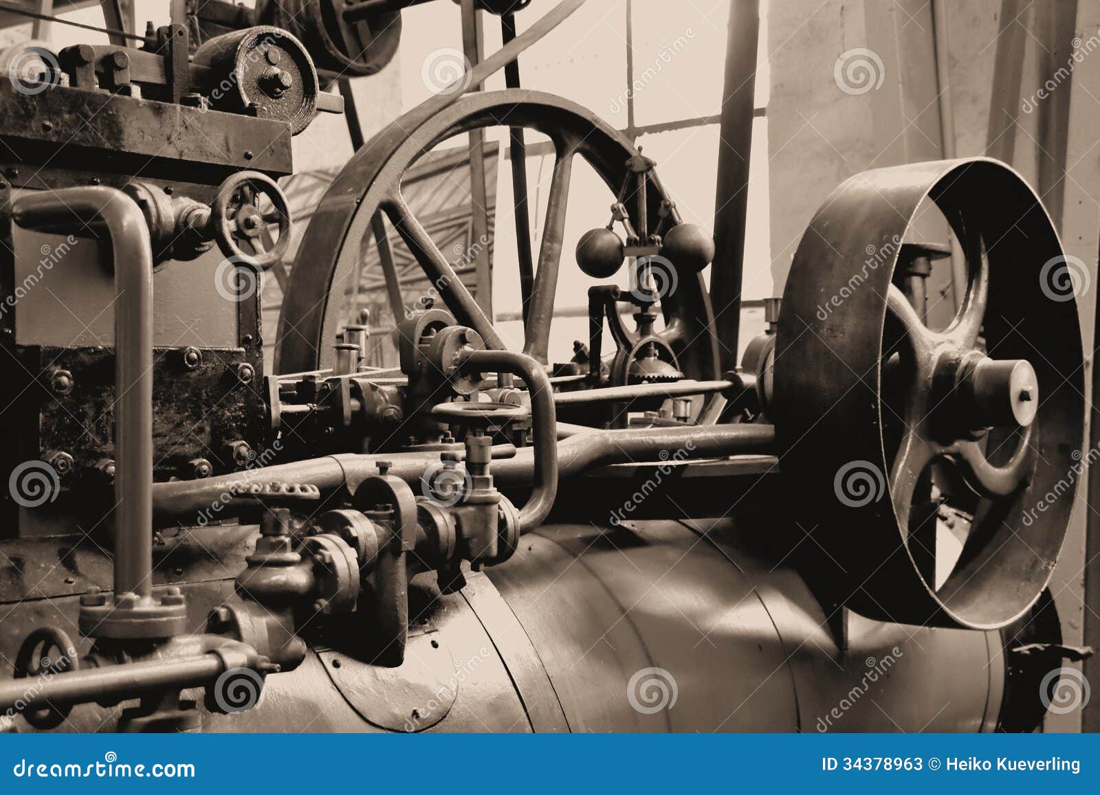 A steam engine stock image. Image of device, industrial - 34378963