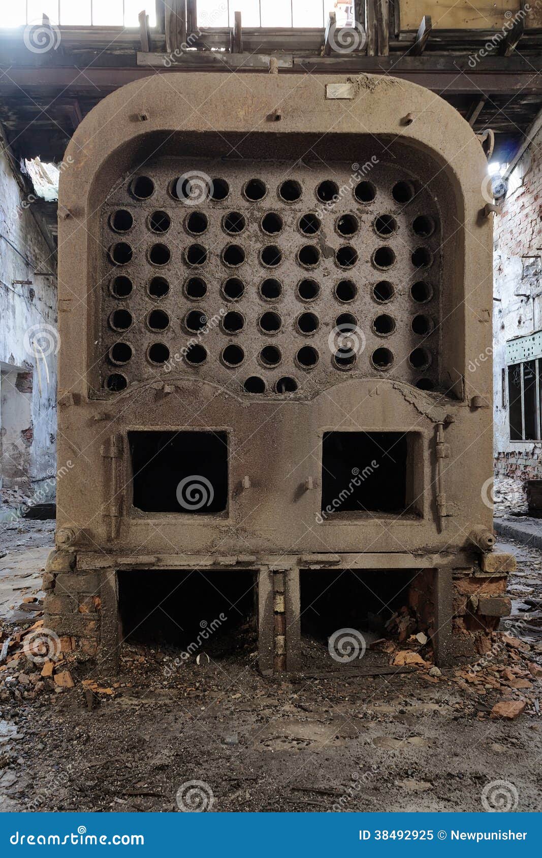 Steam engine factory stock image. Image of interior, industrialisation ...