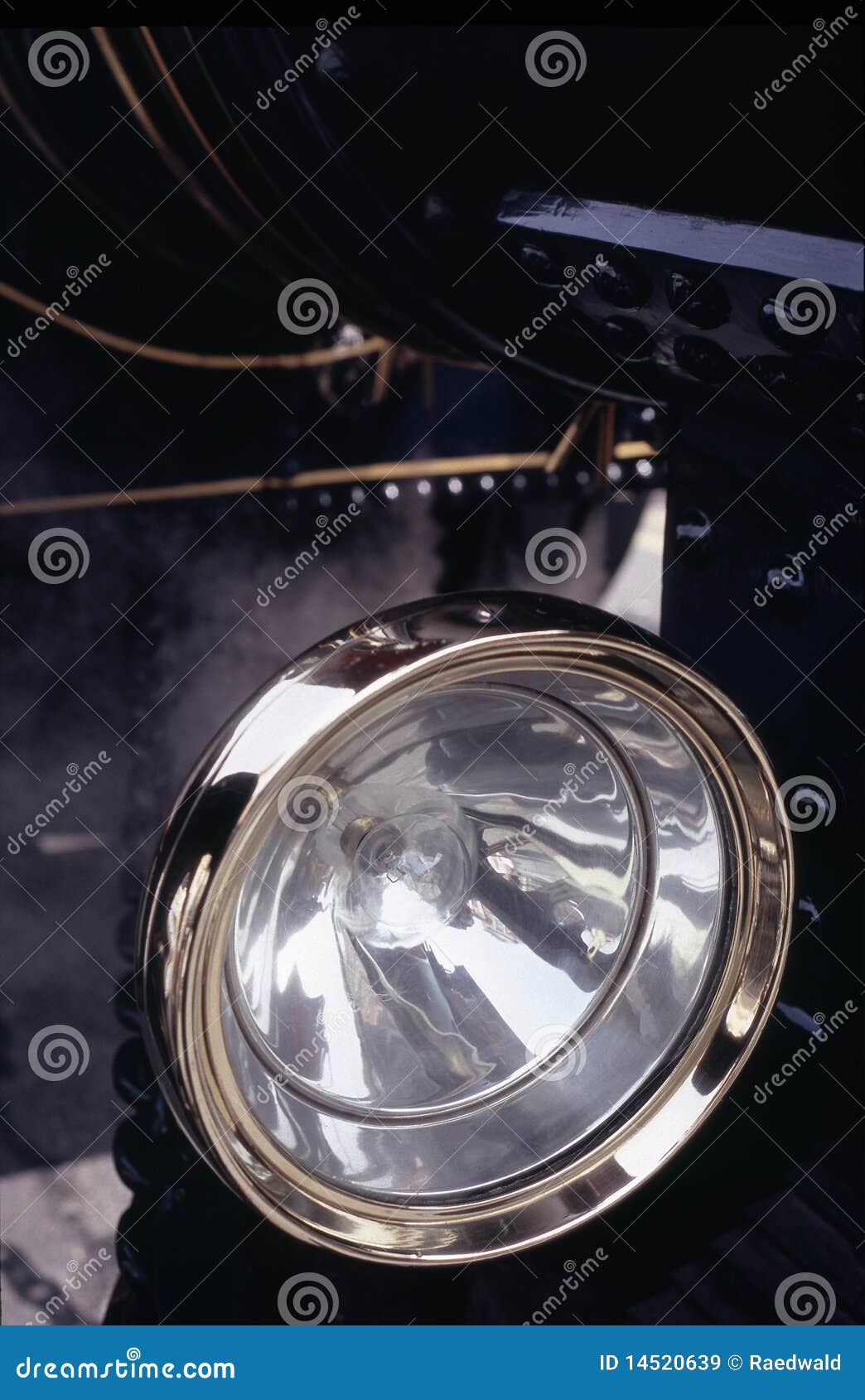 Steam engine light stock image. Image of glossy, bright - 14520639