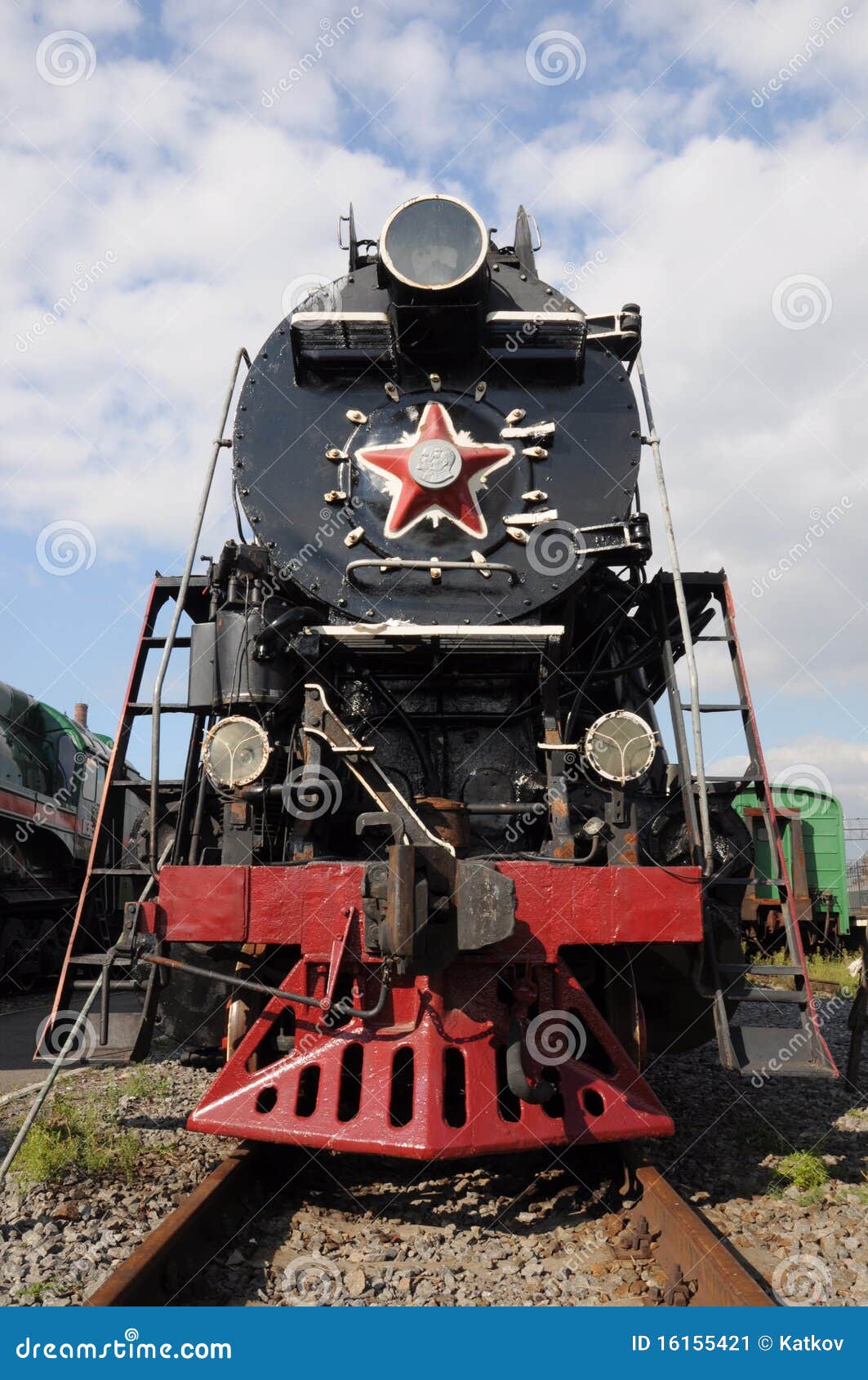 Steam Engine Locomotive Stock Image - Image: 16155421