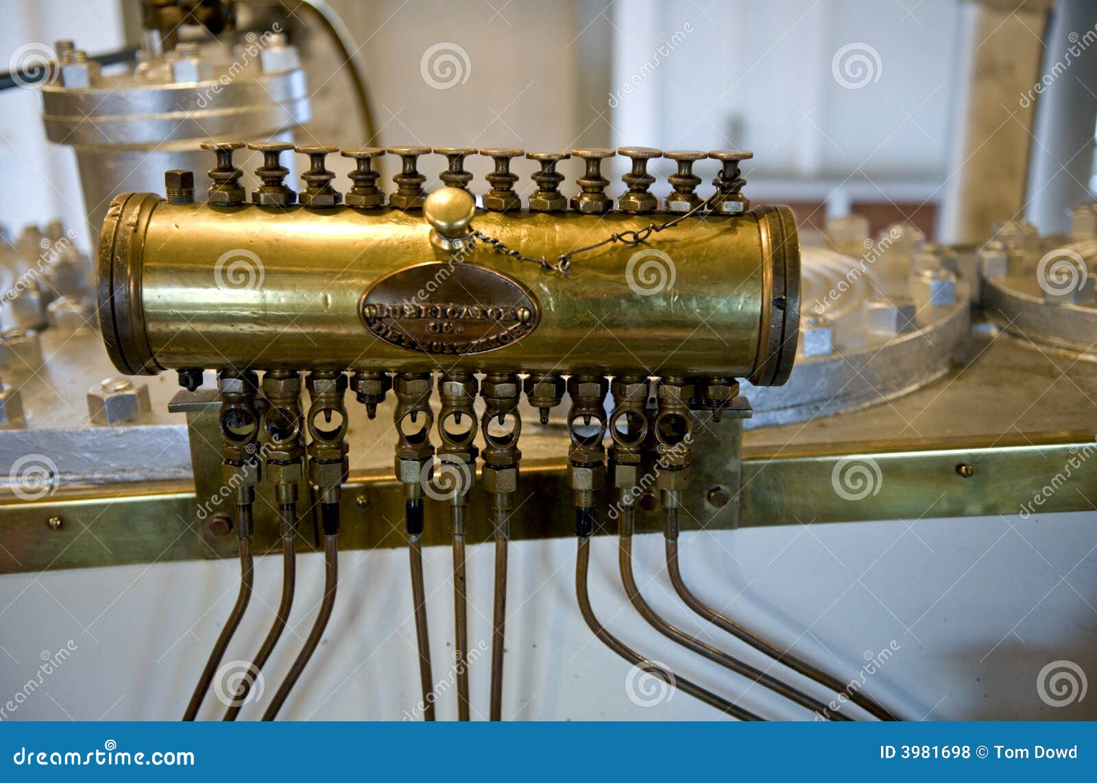 Steam engine lubricator stock photo. Image of vintage - 3981698