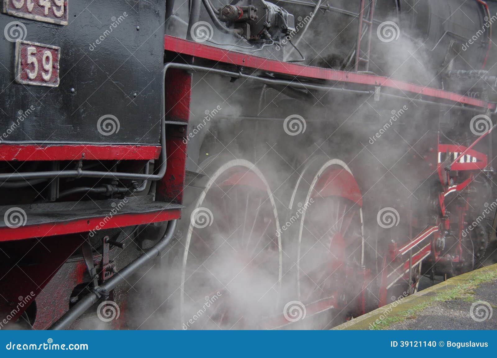 Steam engine. stock photo. Image of anniversary, great - 39121140