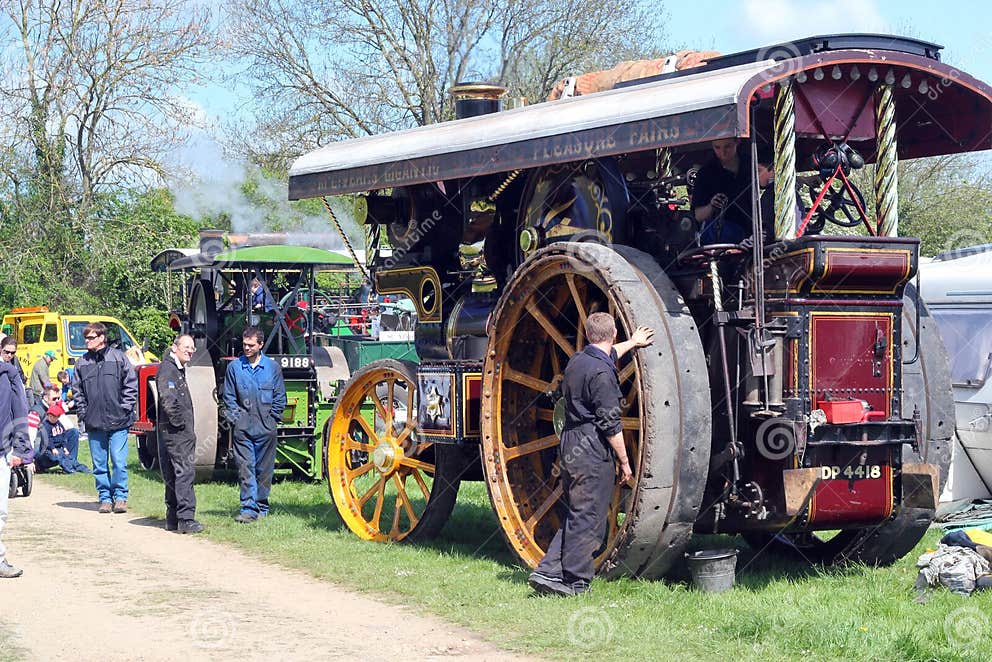 Steam engine rally editorial stock image. Image of stotfold - 24742689