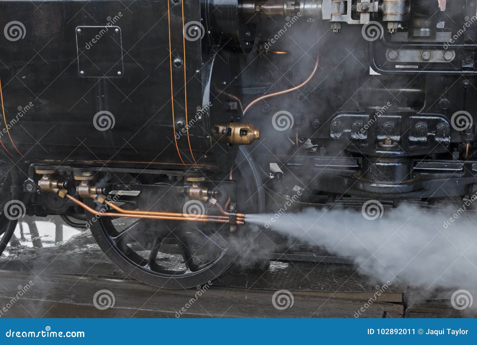 A steam engine`s wheel stock image. Image of steam, locomotive - 102892011