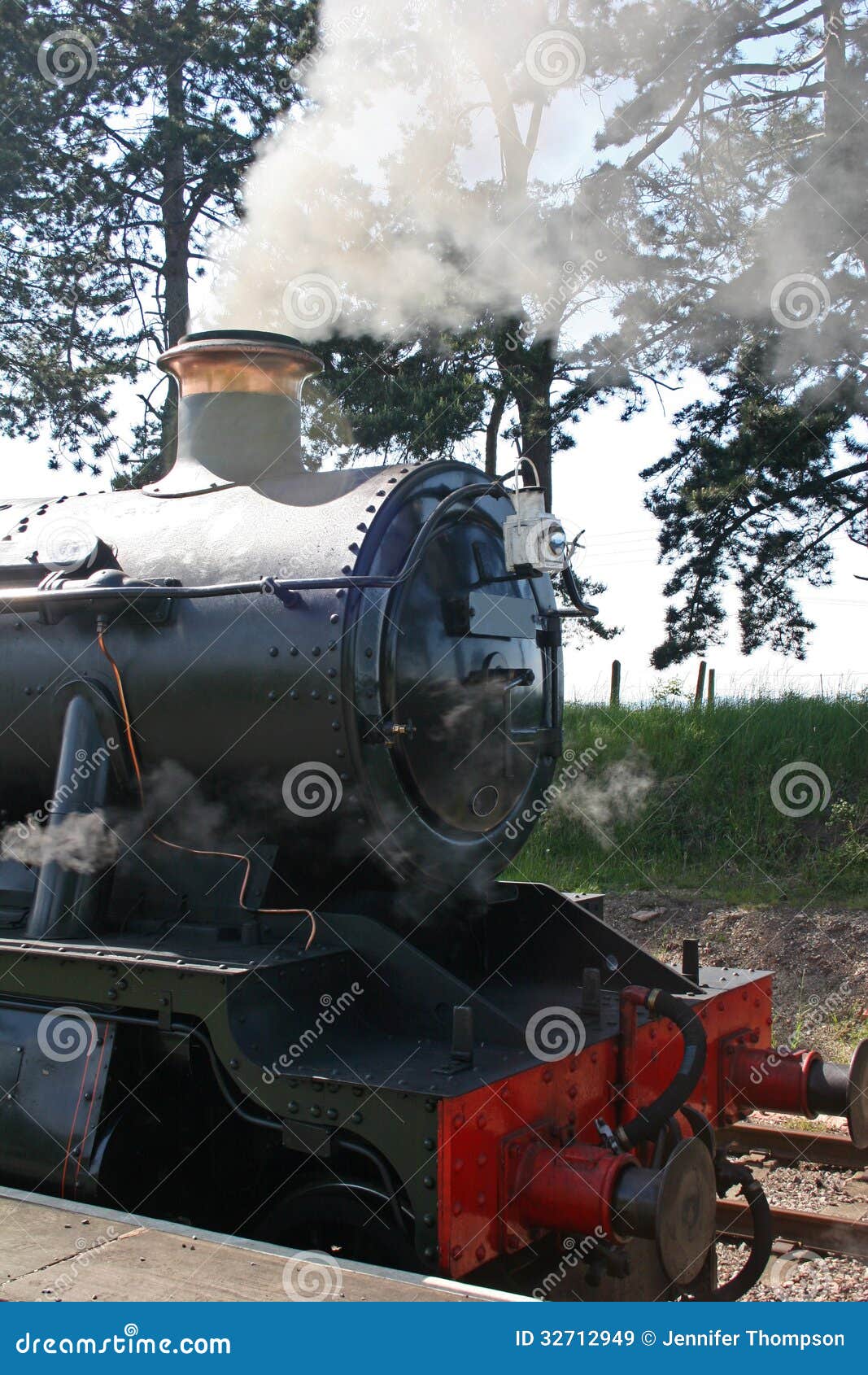 Steam engine stock image. Image of signal, rail, window - 32712949