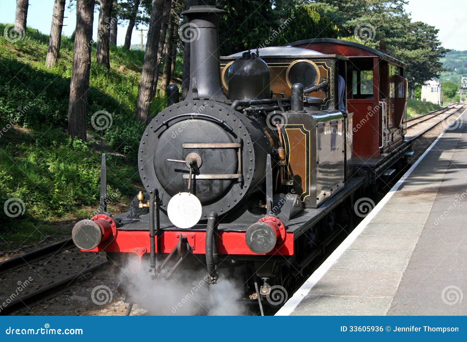 Steam Engine stock photo. Image of station, wheels, steam - 33605936