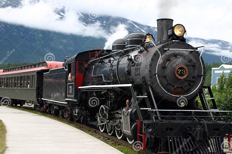 Steam engine train stock image. Image of locomotive, transportation ...