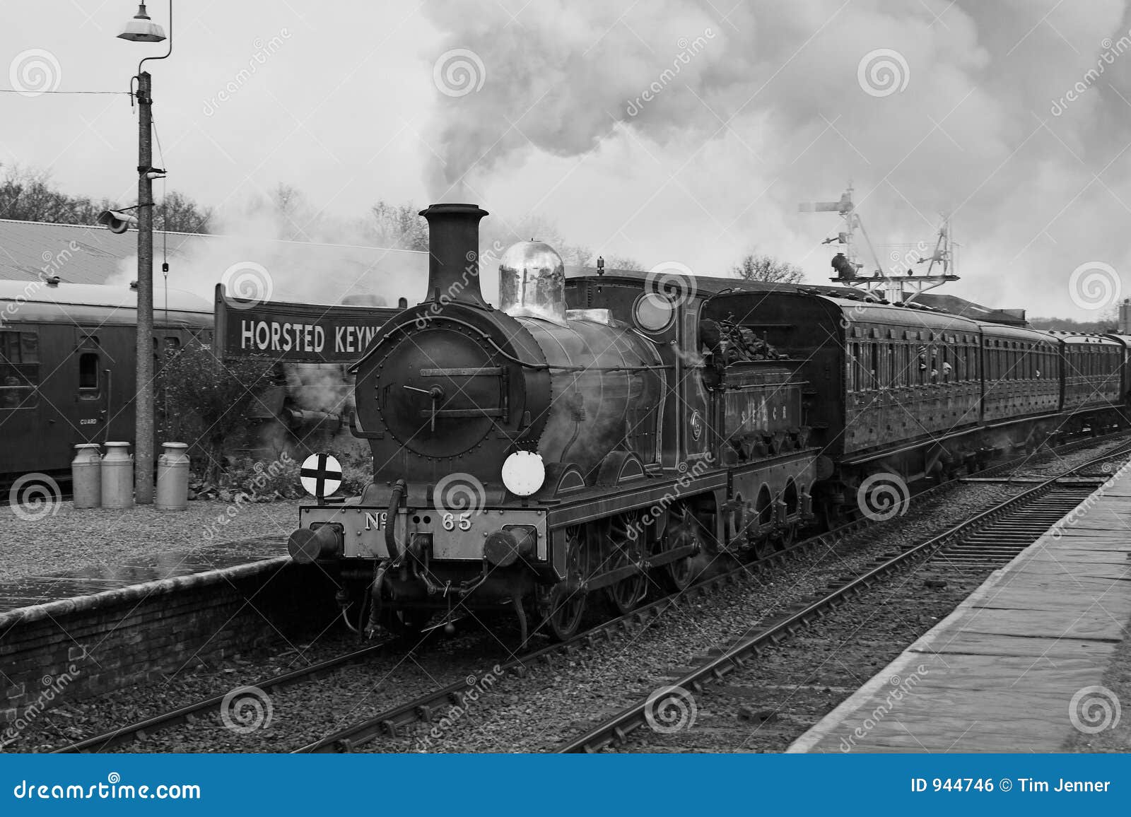 Steam engine and train stock photo. Image of loco, locomotive - 944746