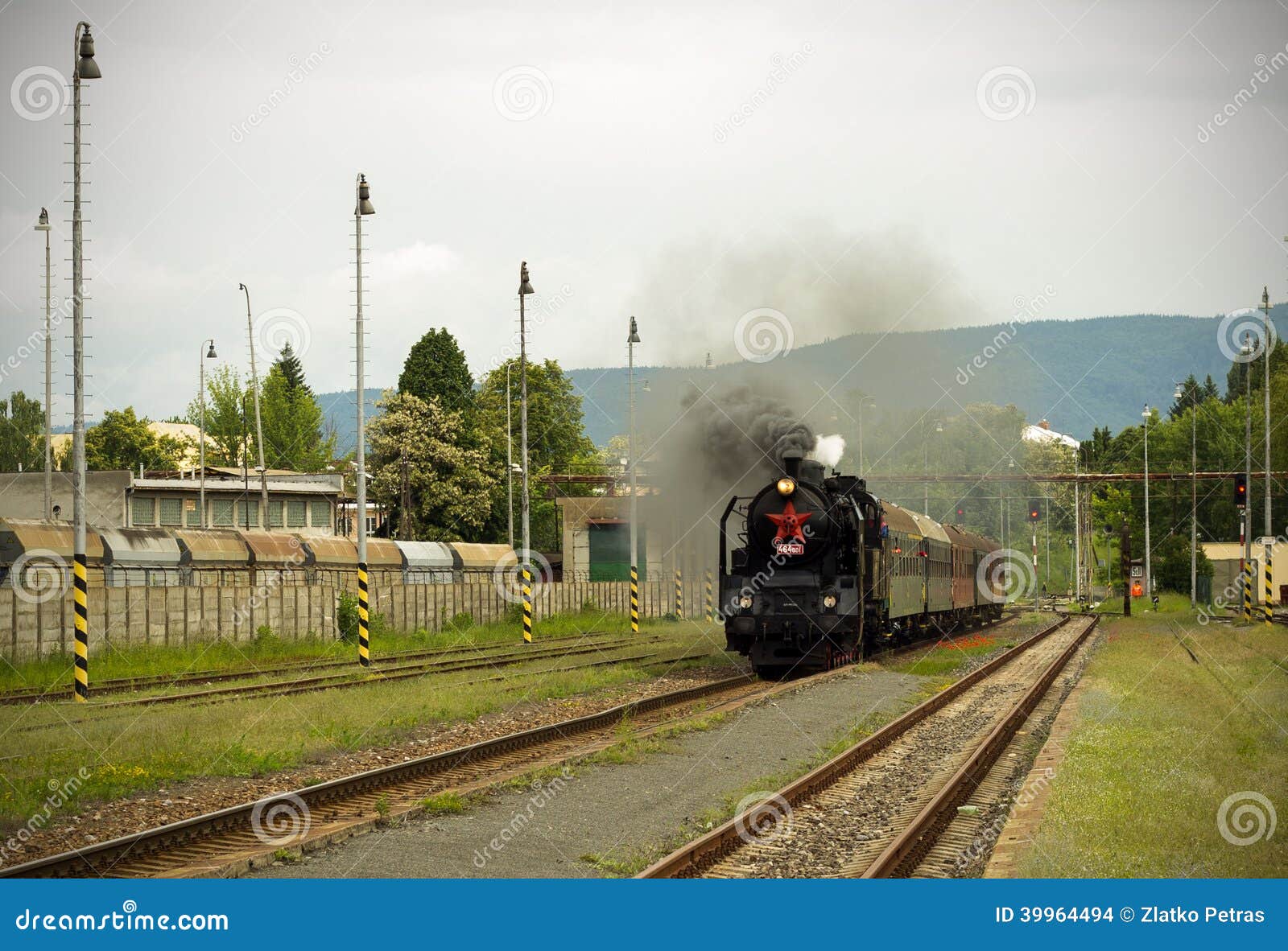 Steam engine train editorial stock image. Image of history - 39964494