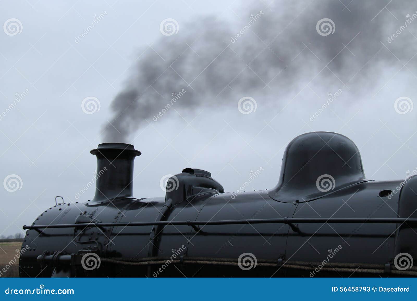 Steam Engine Train. stock image. Image of tank, transportation - 56458793