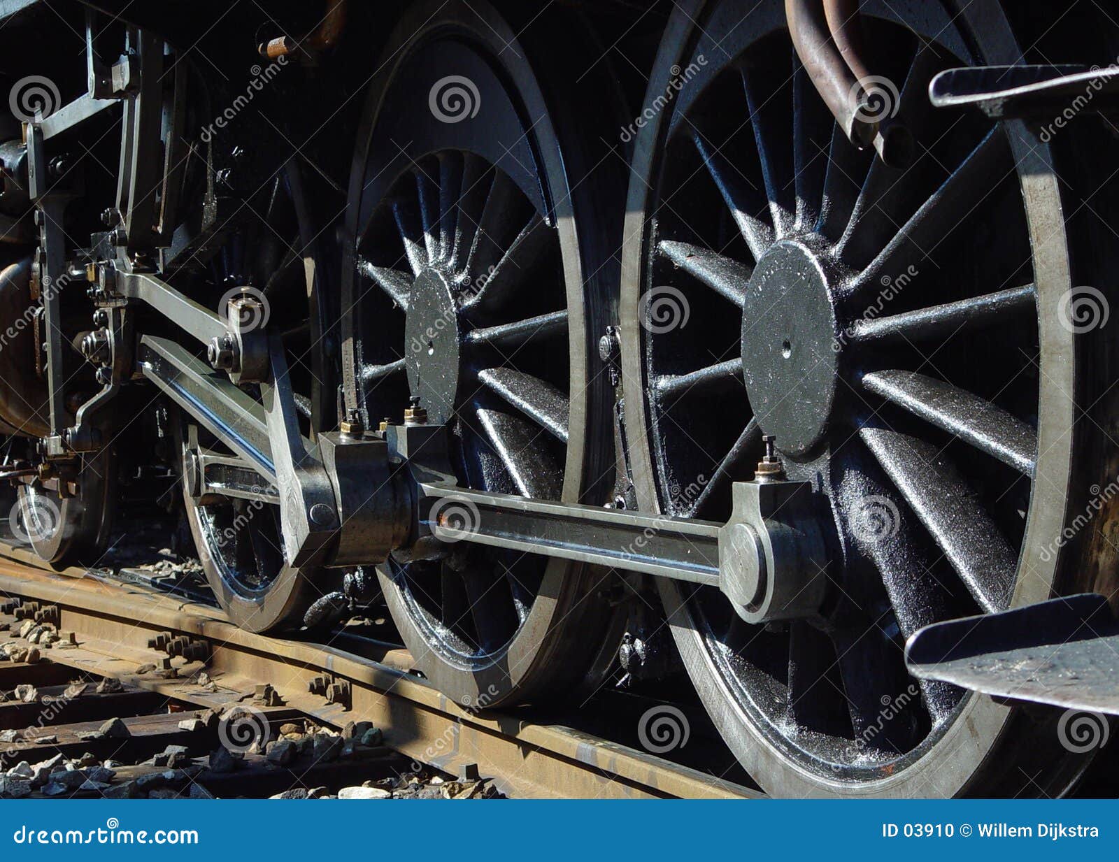 Steam engine wheels stock photo. Image of strong, train, power - 3910