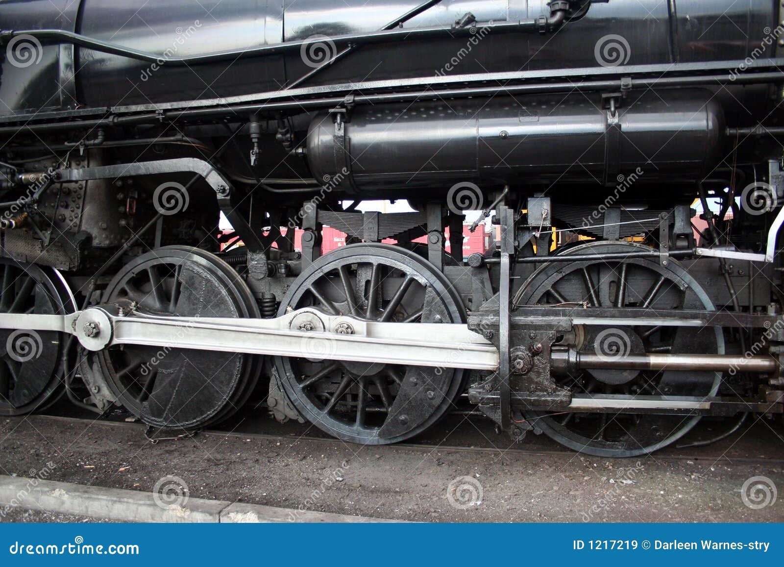 Steam Engine Wheels stock image. Image of historic, history - 1217219