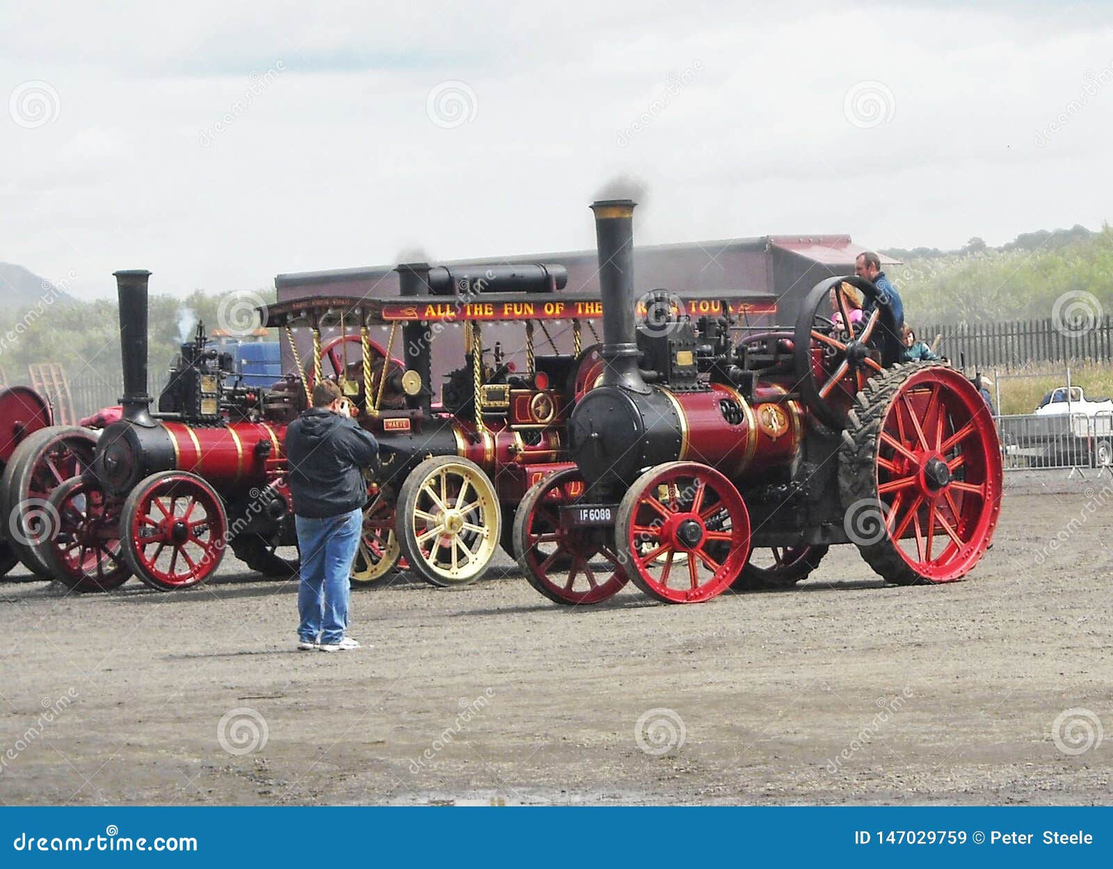 Steam Engines at Shanes Castle May Day Steam Rally Estate Antrim ...