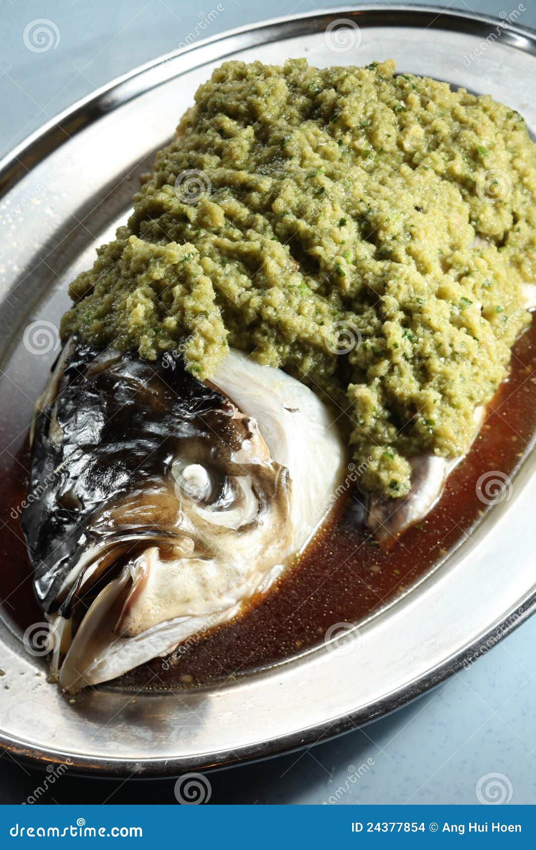 Steam fish stock photo. Image of plate, fish, dinner - 24377854