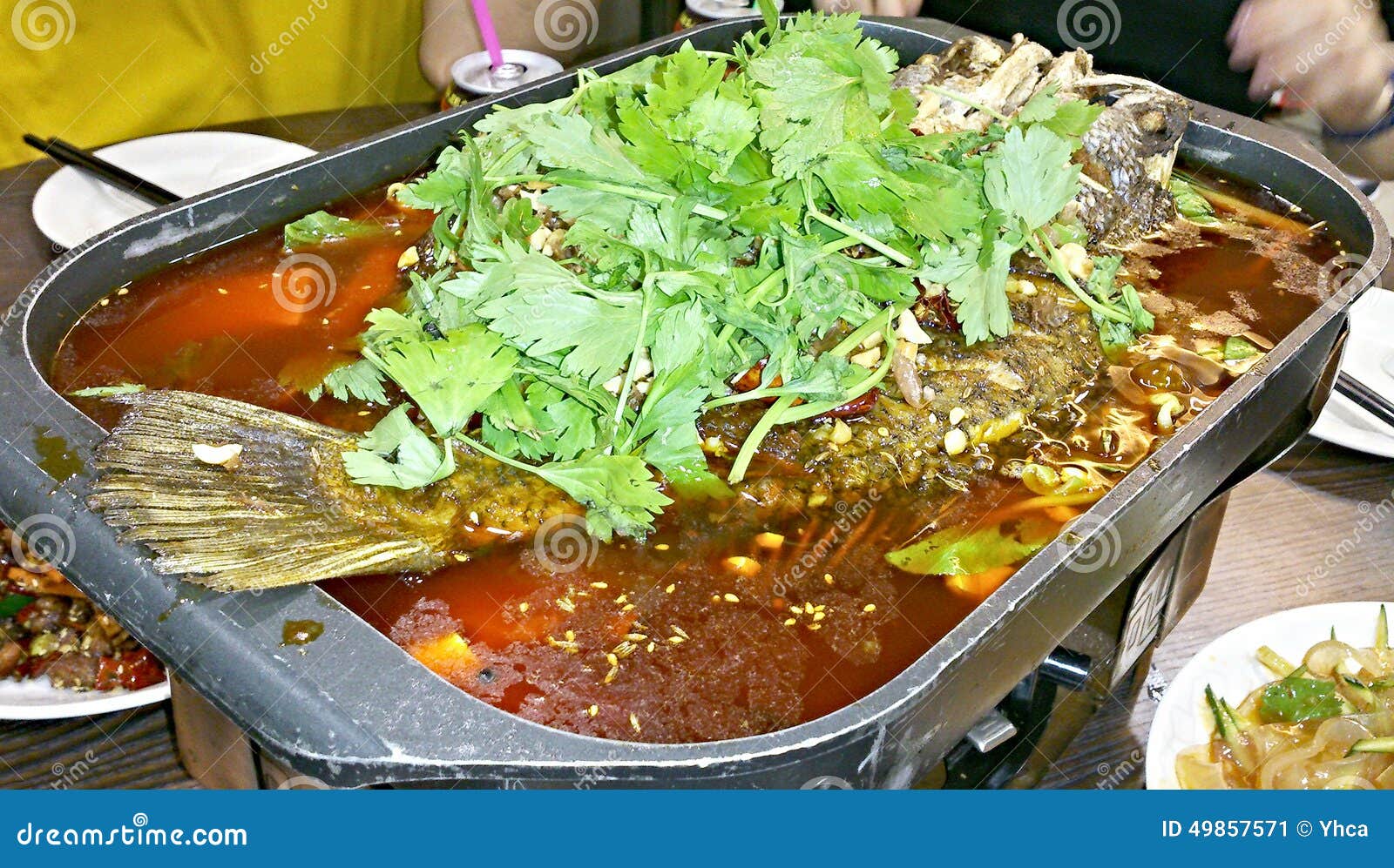 Steam fish stock image. Image of fried, steam, cuisine - 49857571