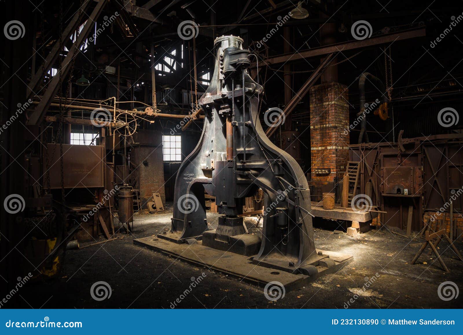 Steam Hammer editorial image. Image of steamhammer, disused - 232130890