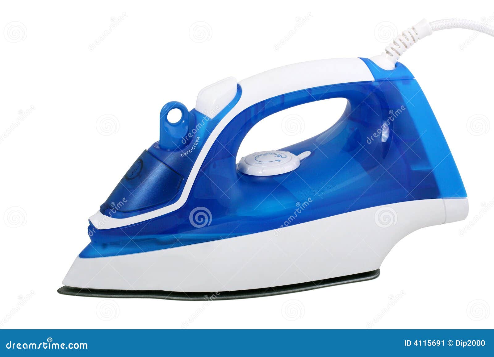 Steam Iron And Cable Border Stock Photo | CartoonDealer.com #29165496