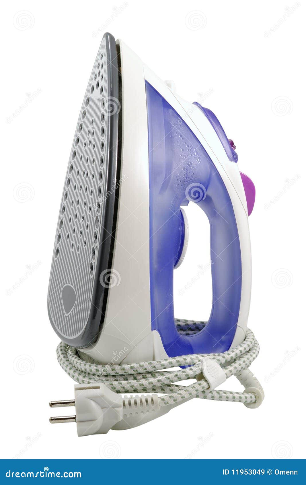 Iron Isolated Over White Royalty-Free Stock Photography | CartoonDealer ...