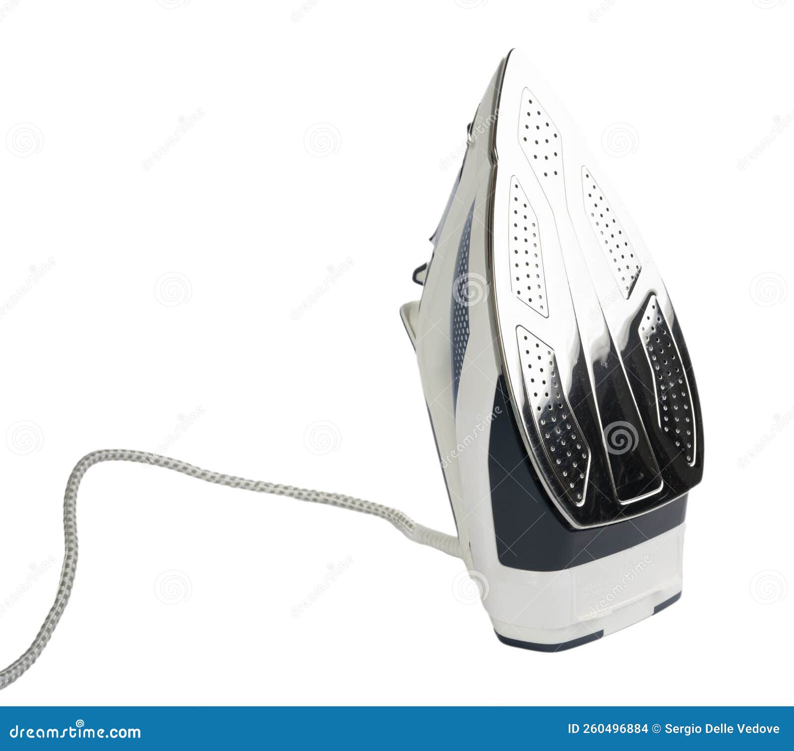 A steam iron stock photo. Image of domestic, cable, electric - 260496884