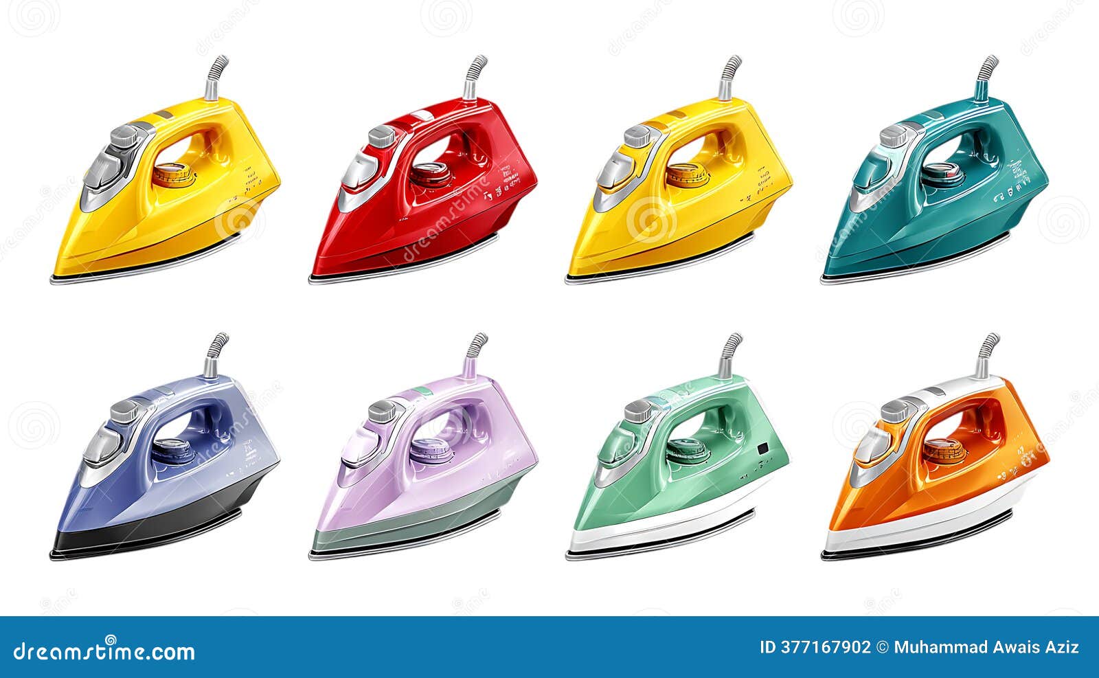 Steam Irons On Transparent Background Stock Photography | CartoonDealer ...