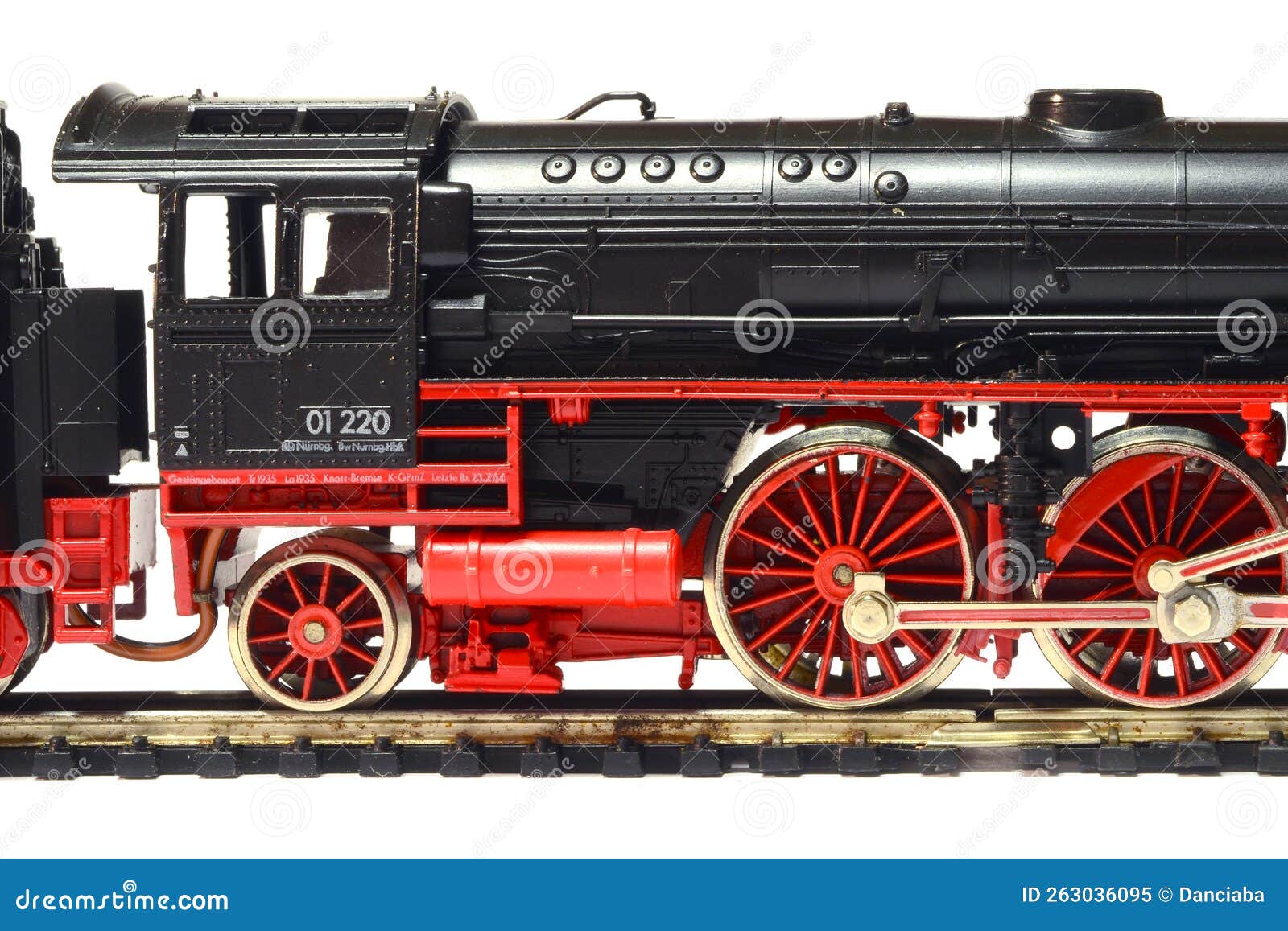 Old Steam Loco Model Stock Image | CartoonDealer.com #6700939