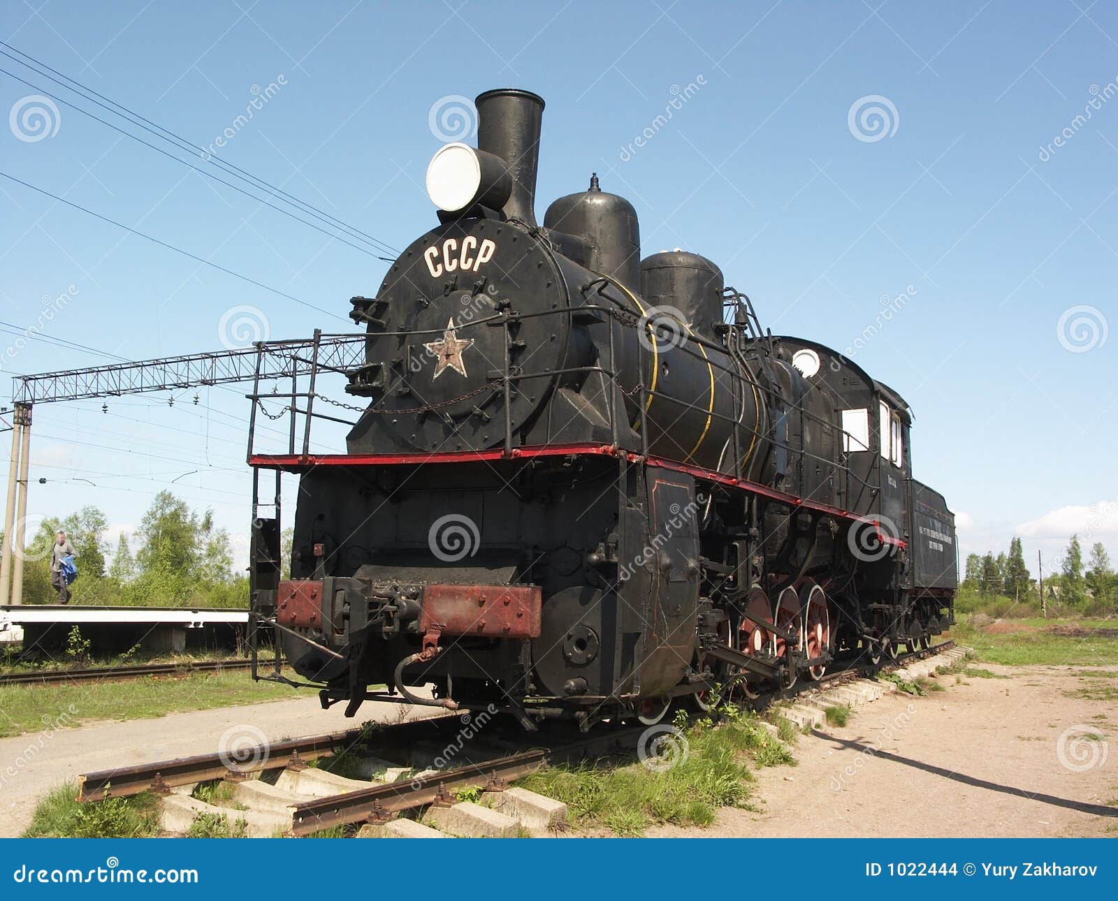 Steam locomotive stock photo. Image of stack, passenger - 1022444
