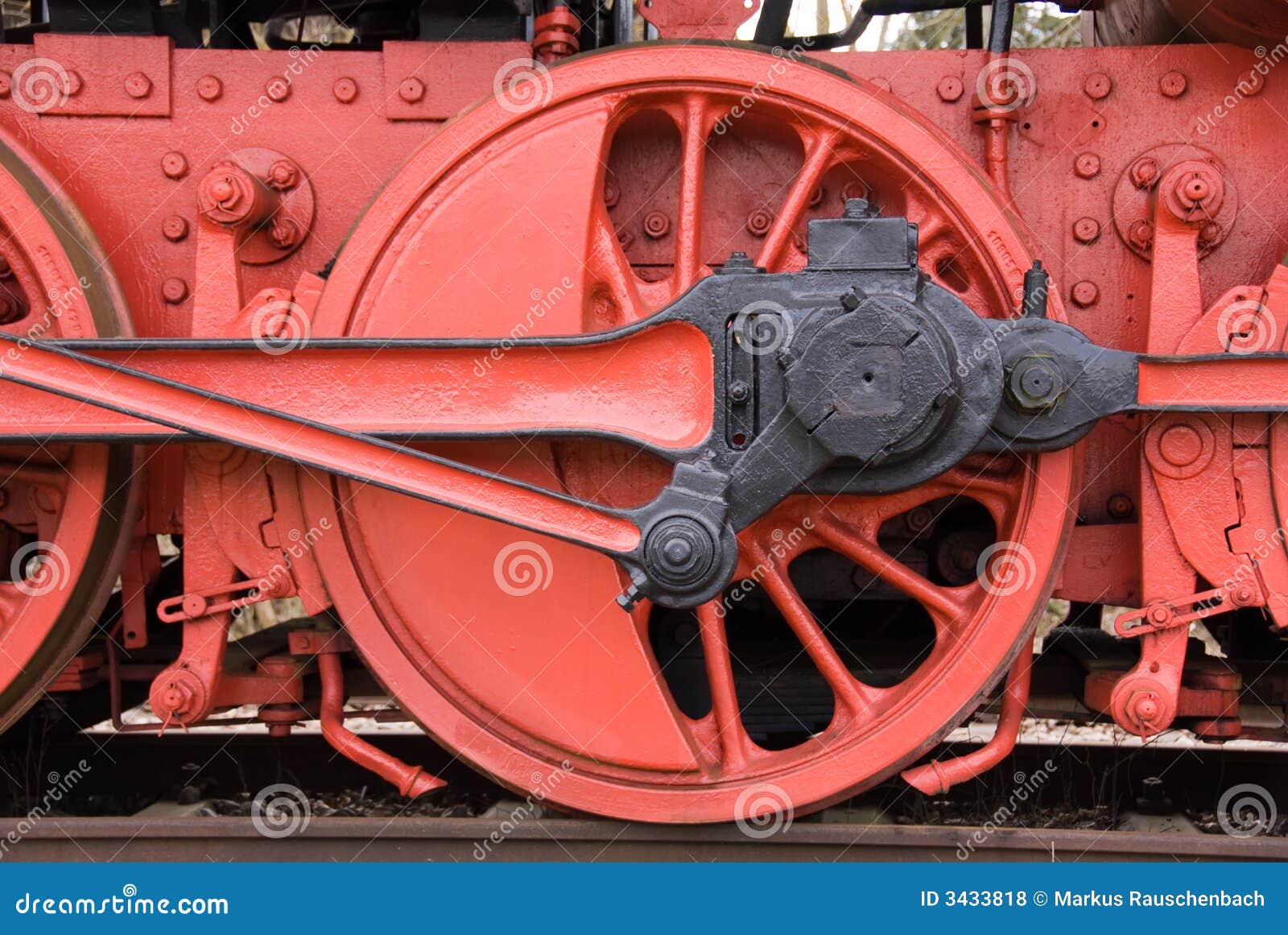 Steam locomotive stock photo. Image of wheel, driving - 3433818