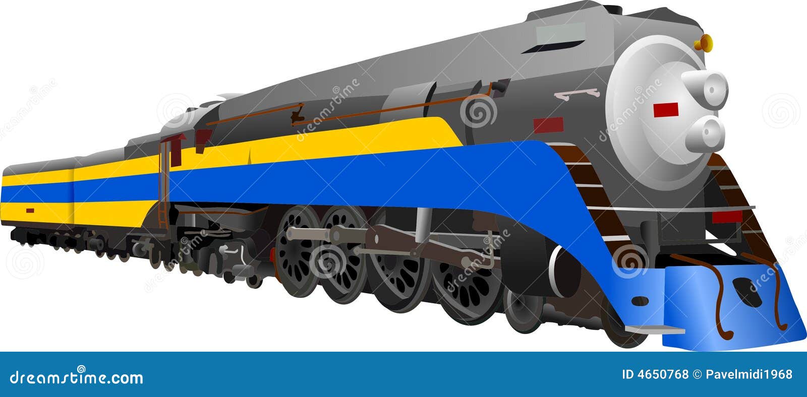 Steam Locomotive And Carriage Frame, Border. Sketch Hand Drawn Doodle ...